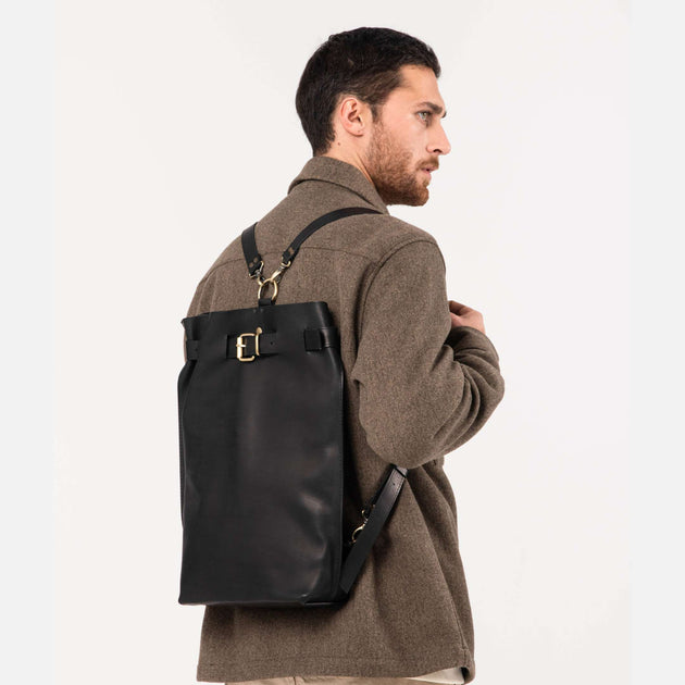 Leather Backpack for Men | Brown Leather Backpack | Qisabags